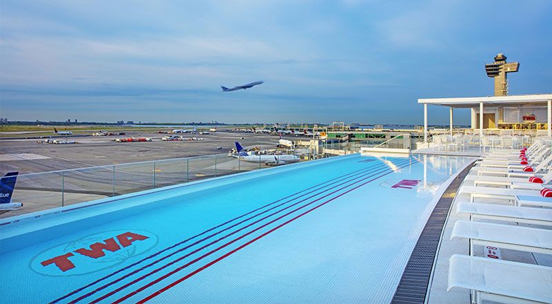 The Pool Bar | TWA Hotel at JFK Airport